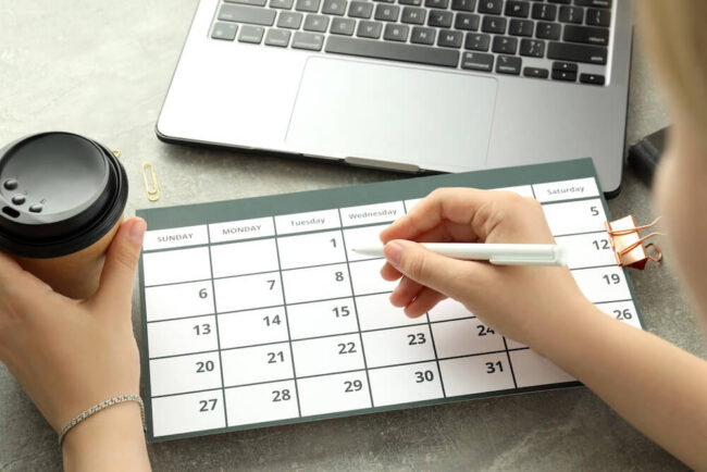 Market Holidays Calendar